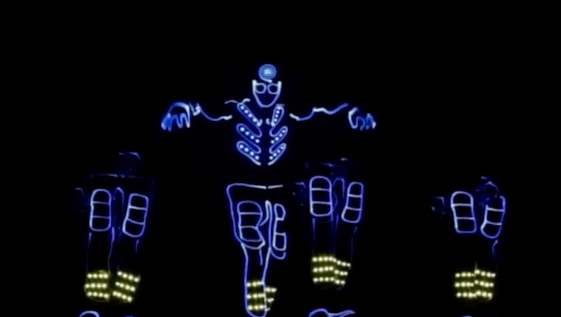 Dancers in LED light Dance TRON Entertainers for events in Saudi Arabia ...